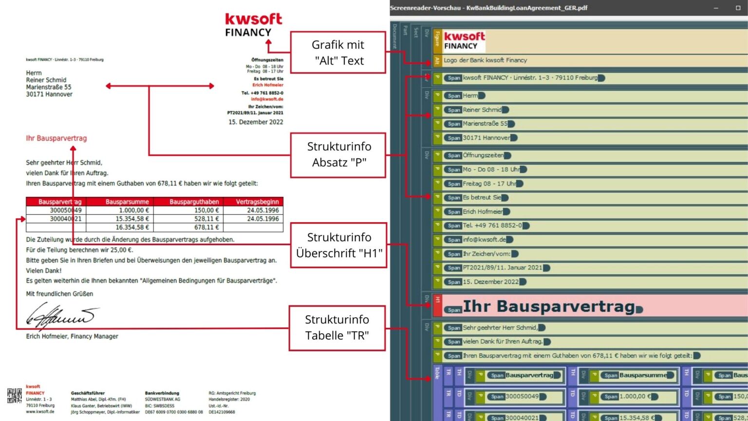 PDF/UA as a Service - kwsoft®